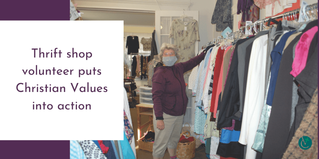 Thrift shop volunteer puts Christian values into action - Roman ...