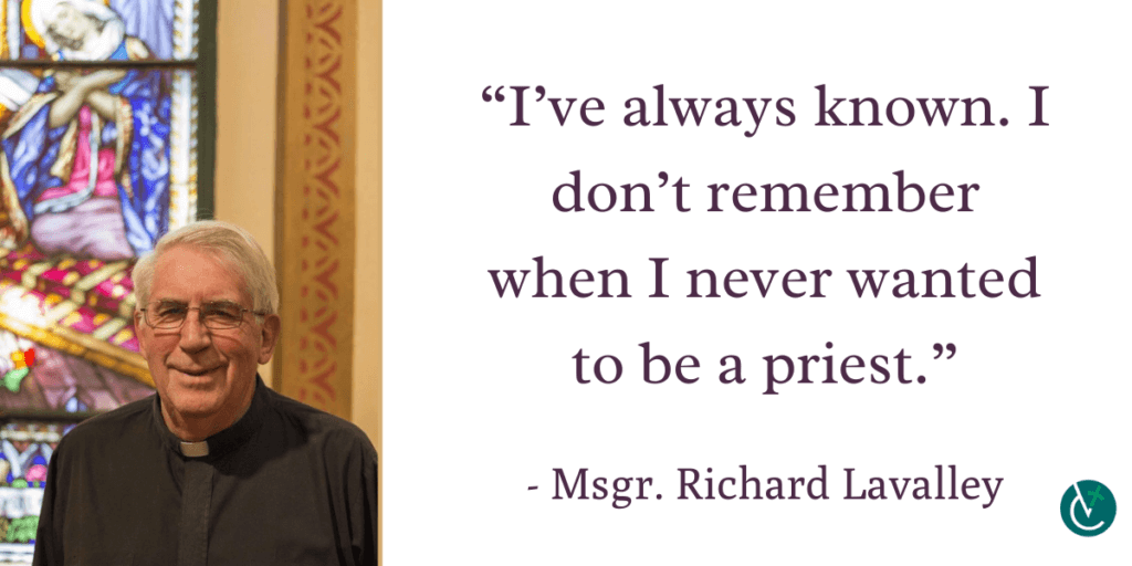 Msgr. Lavalley — a priest for 57 years: ‘I love it’ - Roman Catholic ...