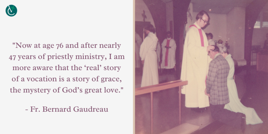 Celebrating Mass has never failed to move Father Bernard Gaudreau’s ...