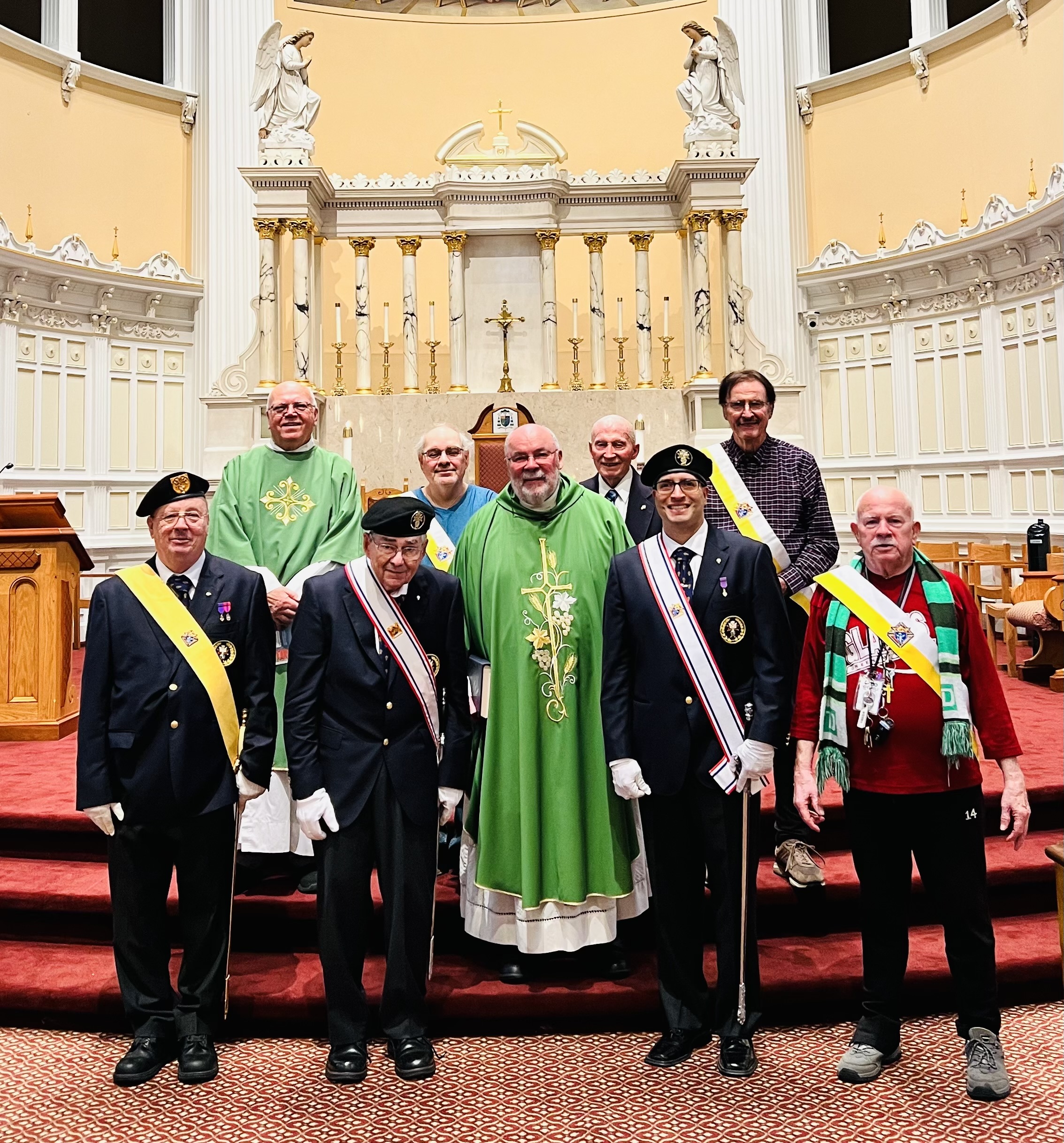 Msgr. Routhier receives Anchor Award - Roman Catholic Diocese of Burlington