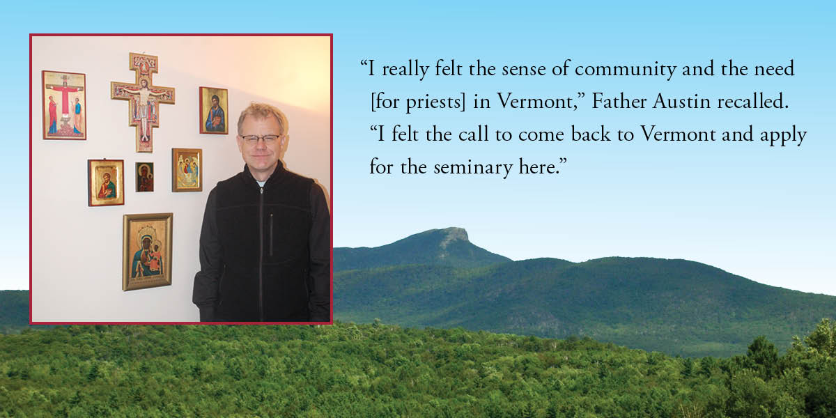 Father Luke Austin enjoys serving in a rural diocese - Roman Catholic ...