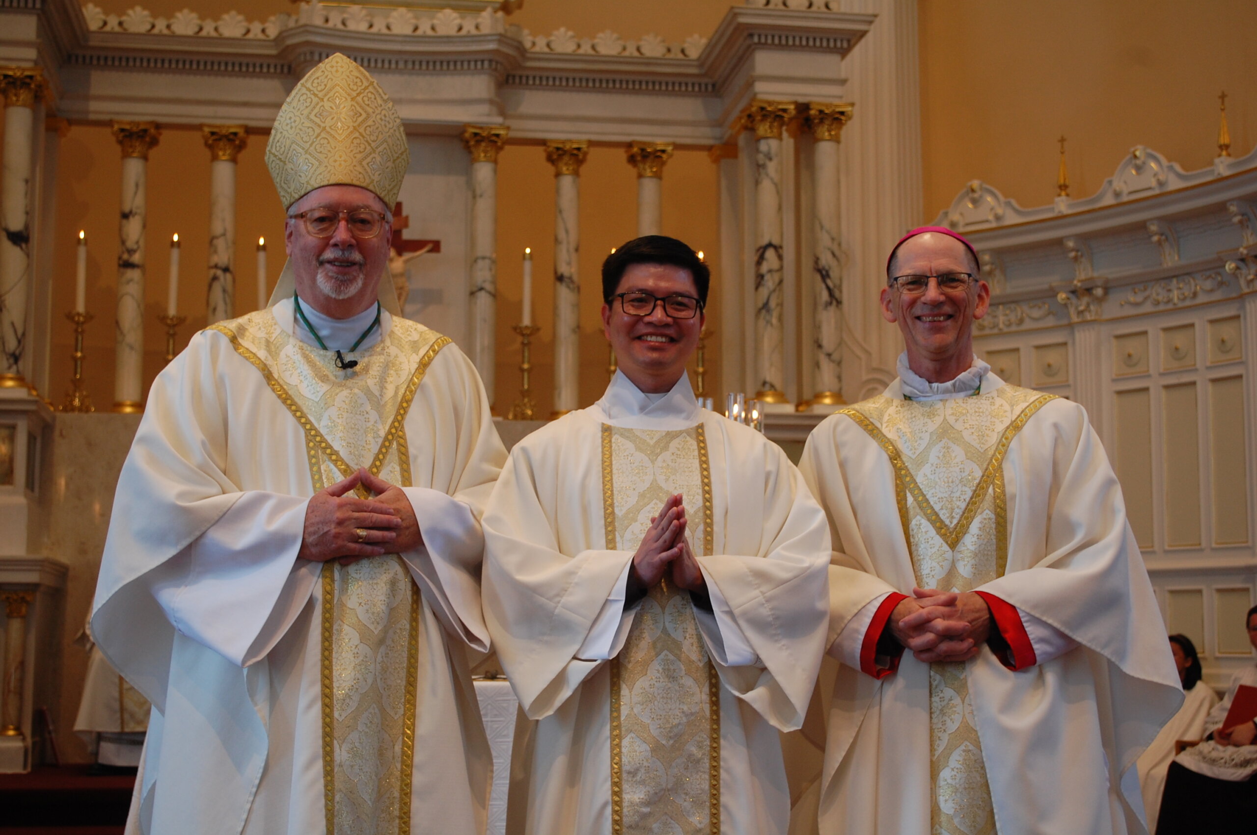 Archbishop Coyne ordains Deacon Luan Tran - Roman Catholic Diocese of Burlington